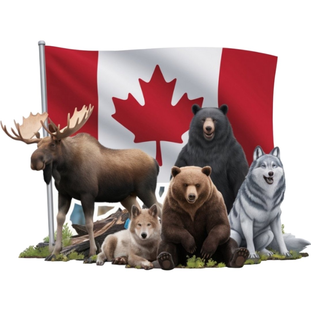 Explore Canadian Wildlife with Our Unique Fridge Magnets - The Wall of ...