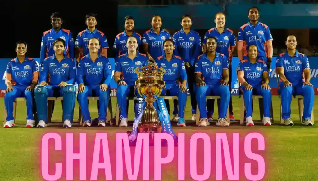 Mumbai Indians Crowned WPL 2025 Champions - The Wall of Dreams